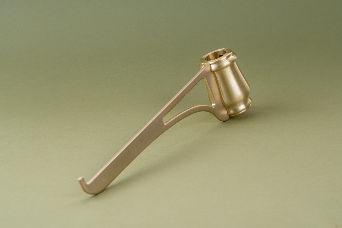 Cantilever Bistro Shelf Hardware - Shelf Arm | The Gilded - Brass Hardware