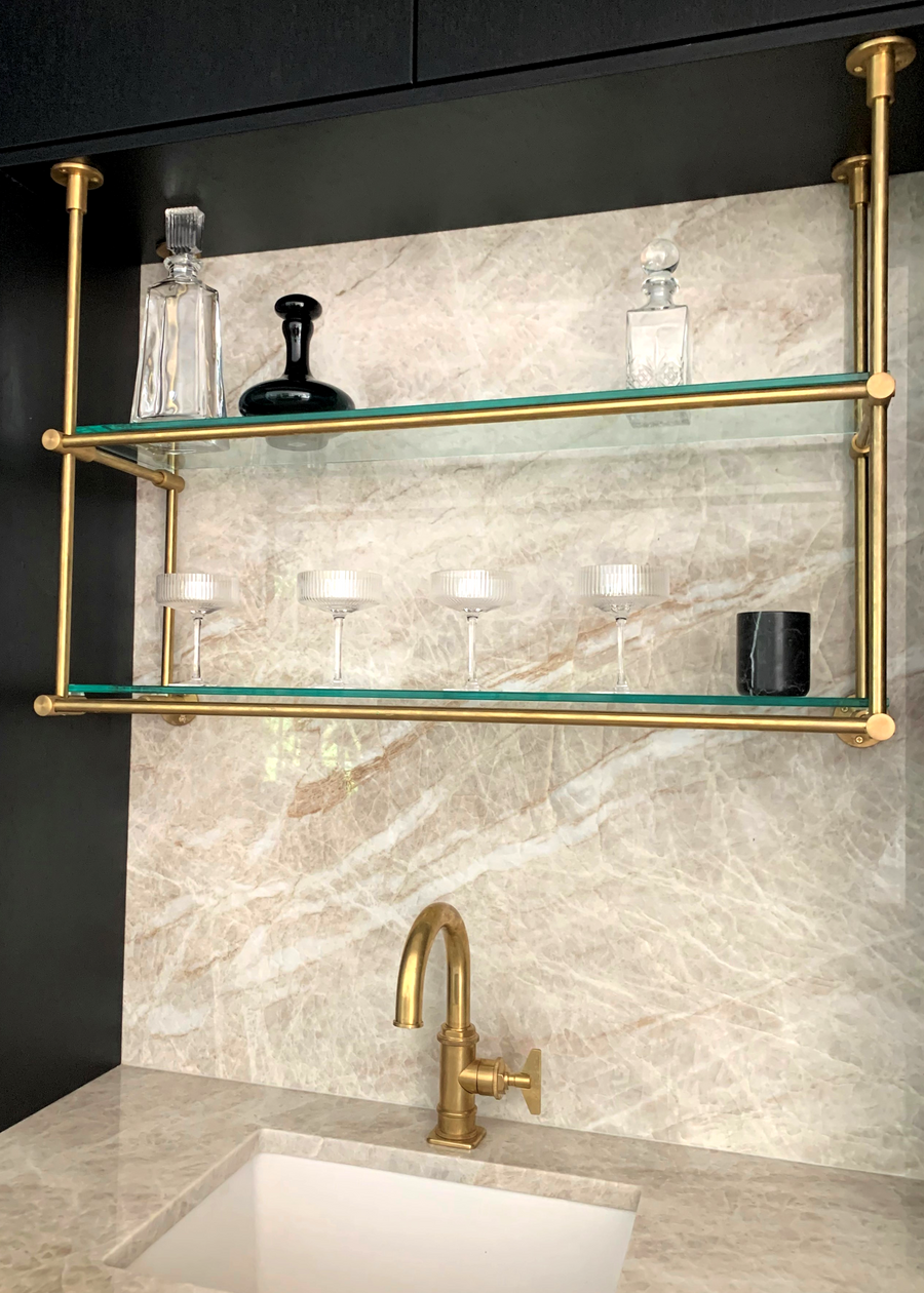 Shelving Inspiration - Modular Bistro Bar Shelving and Gallery Rails ...