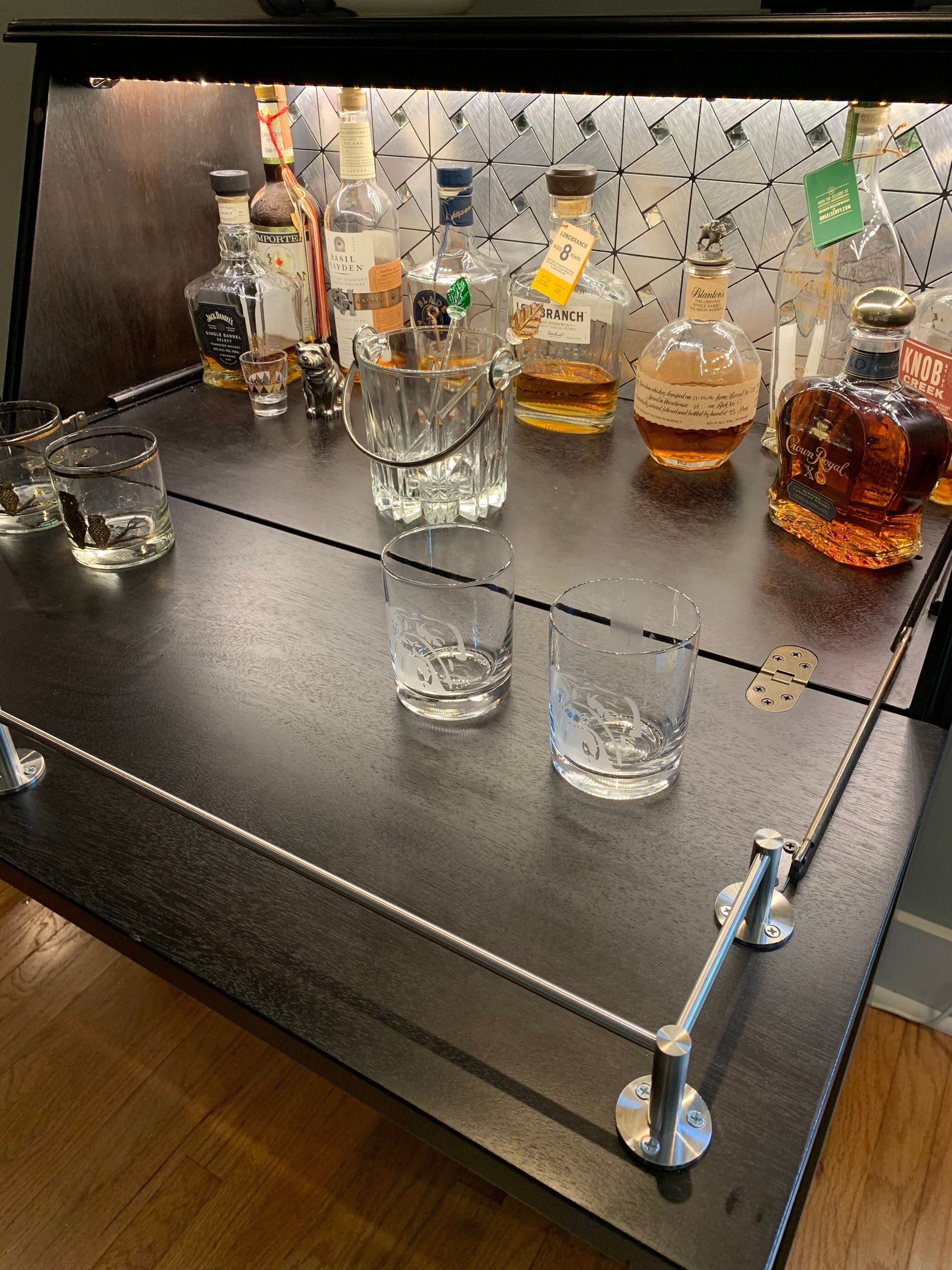 Tipping Rail - Custom Fiddler Rail - Brass - Stainless Steel | Brass ...